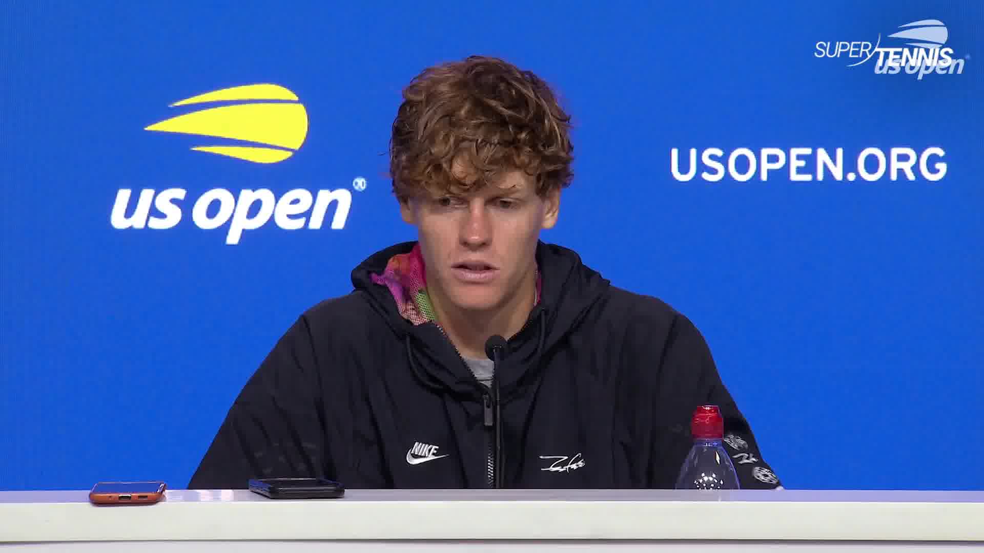 Sinner in finale allo Us Open: la conferenza stampa in italiano