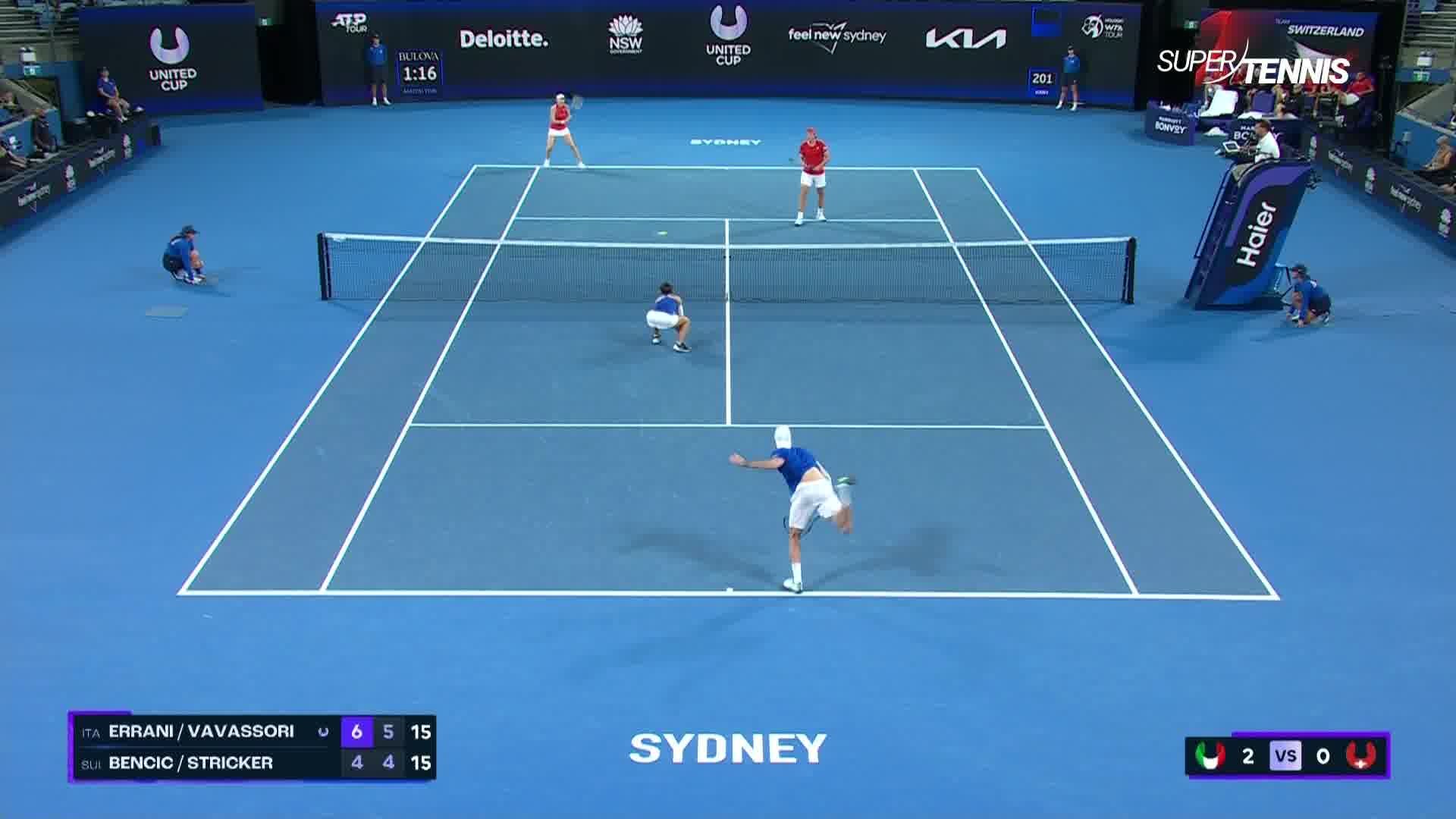 United Cup Sydney - Ken Rosewall Arena