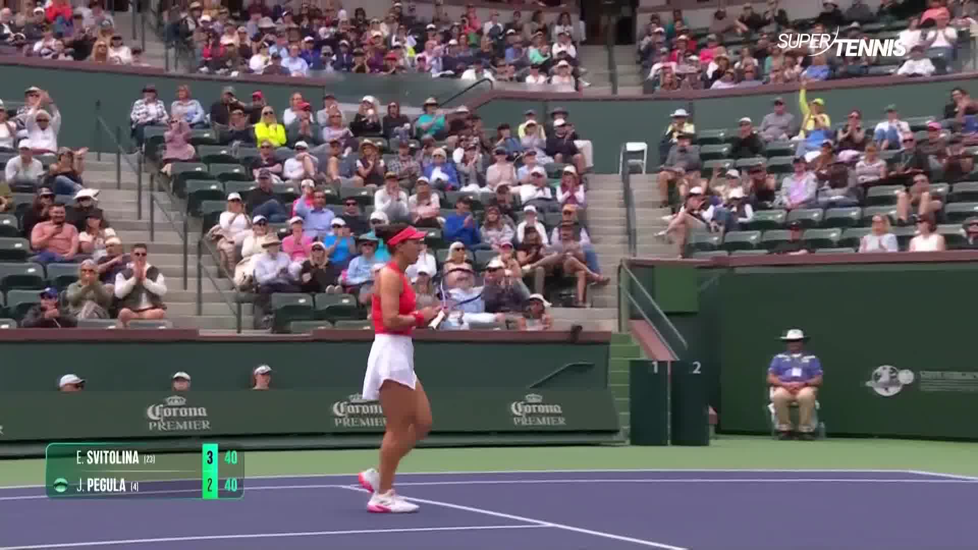 WTA1000 Indian Wells 4T - Svitolina vs Pegula