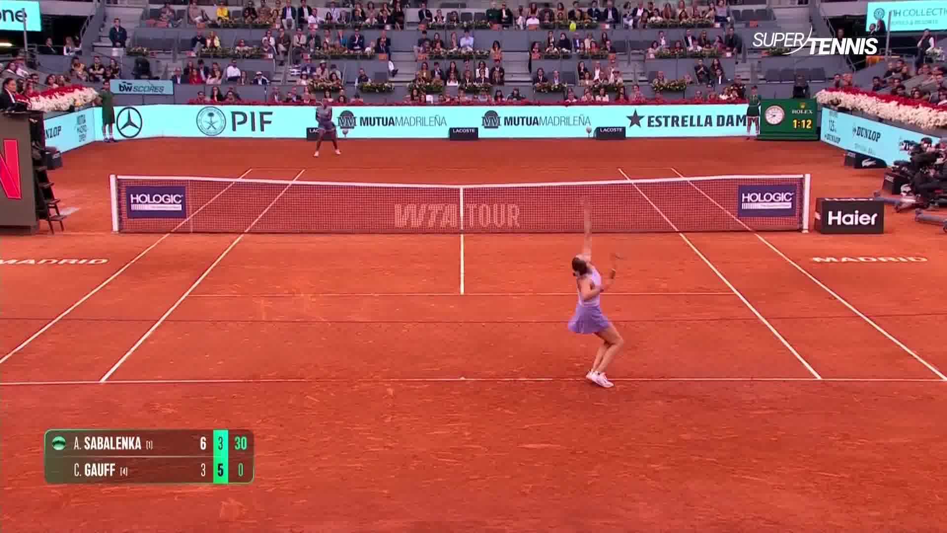 WTA1000 Madrid Finale - Sabalenka vs Gauff