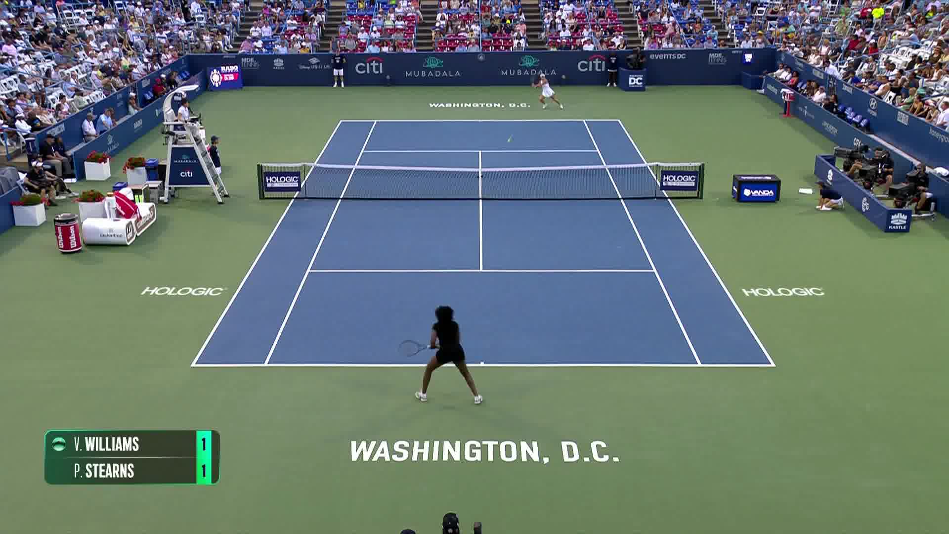 HL | WTA500 Washington 1T - V. Williams vs Stearns