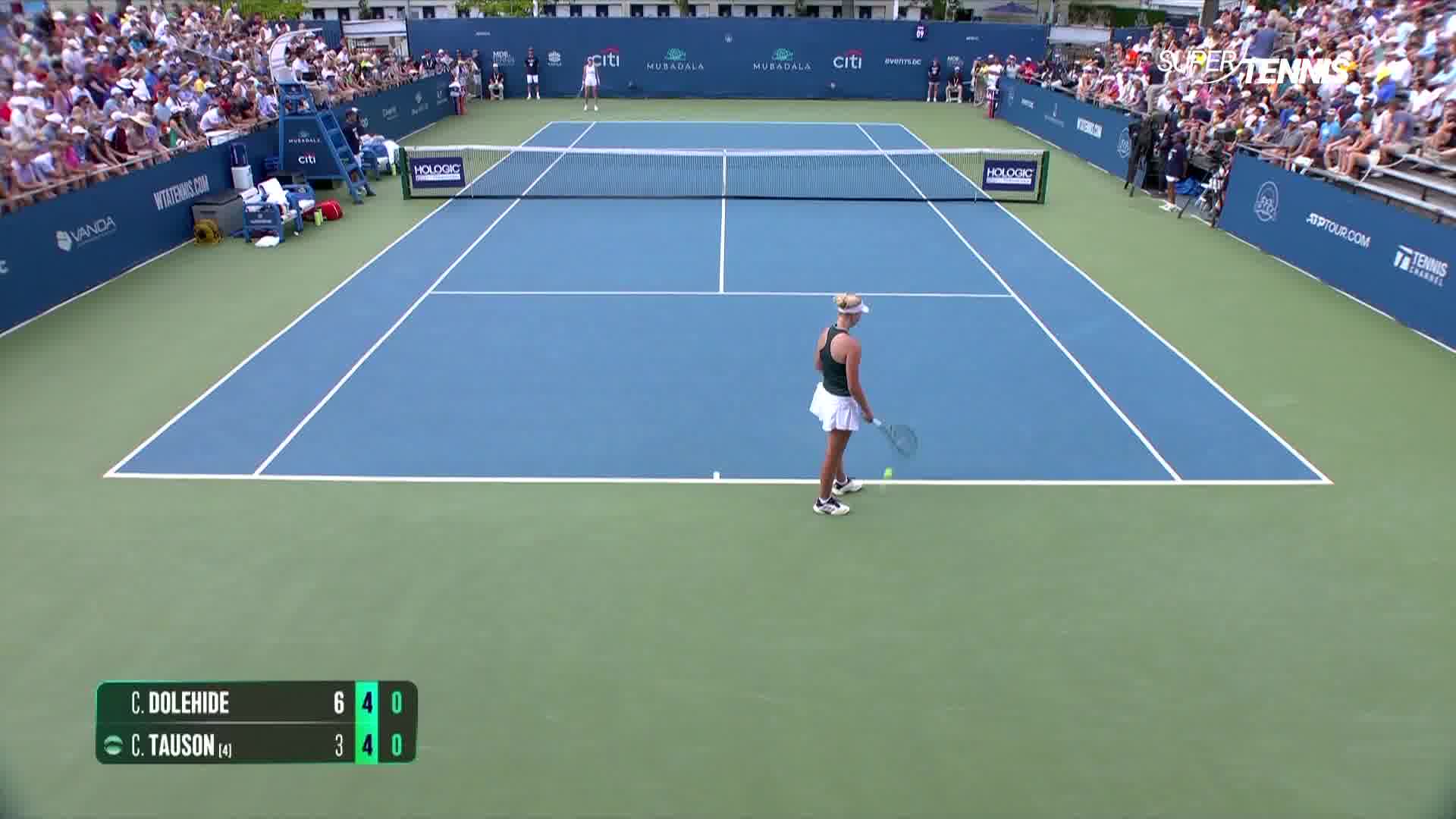 WTA500 Washington 2T - Dolehide vs Tauson