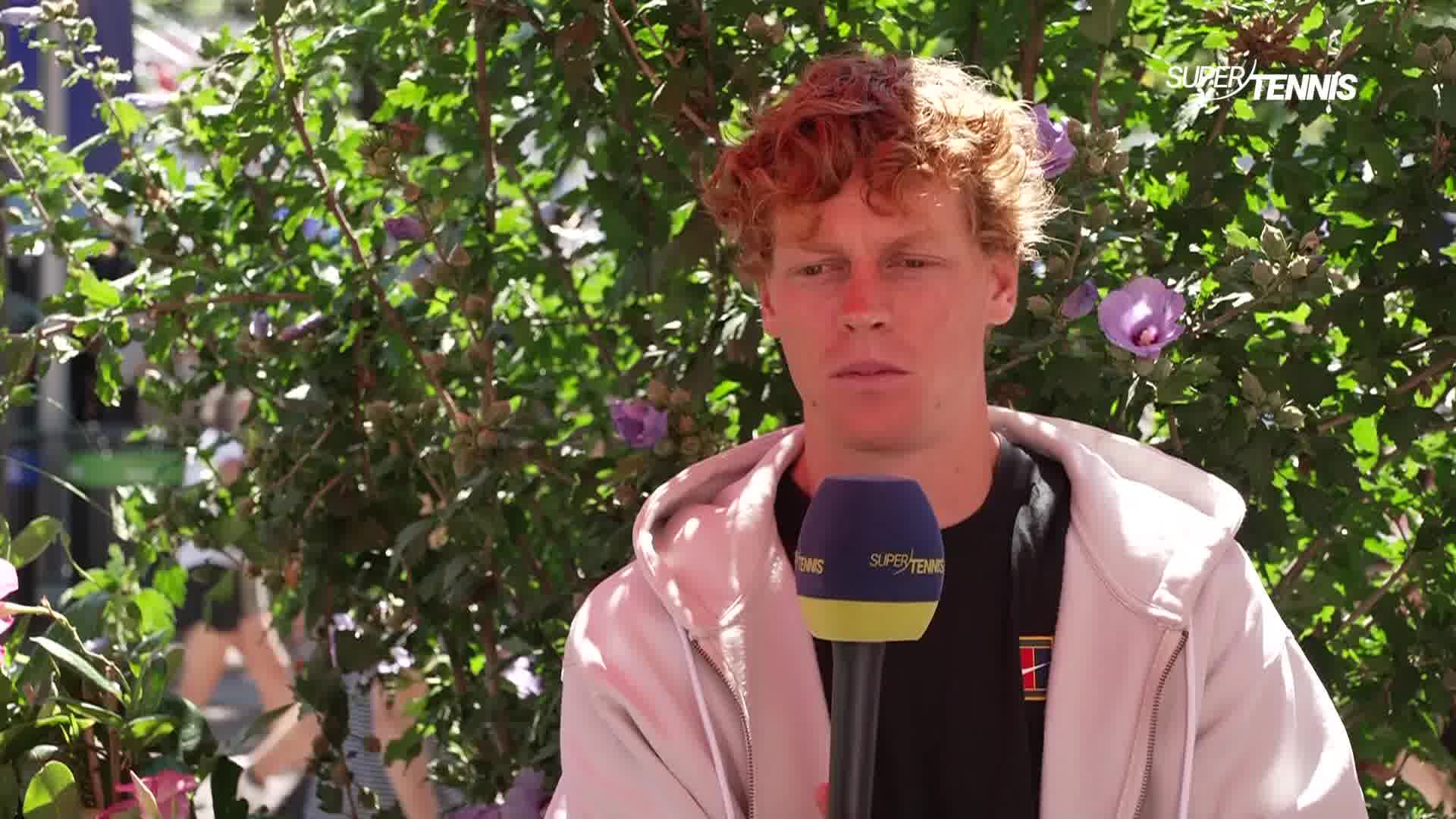 Sinner: "Felice di essere tornato allo US Open, fisicamente mi sento bene"