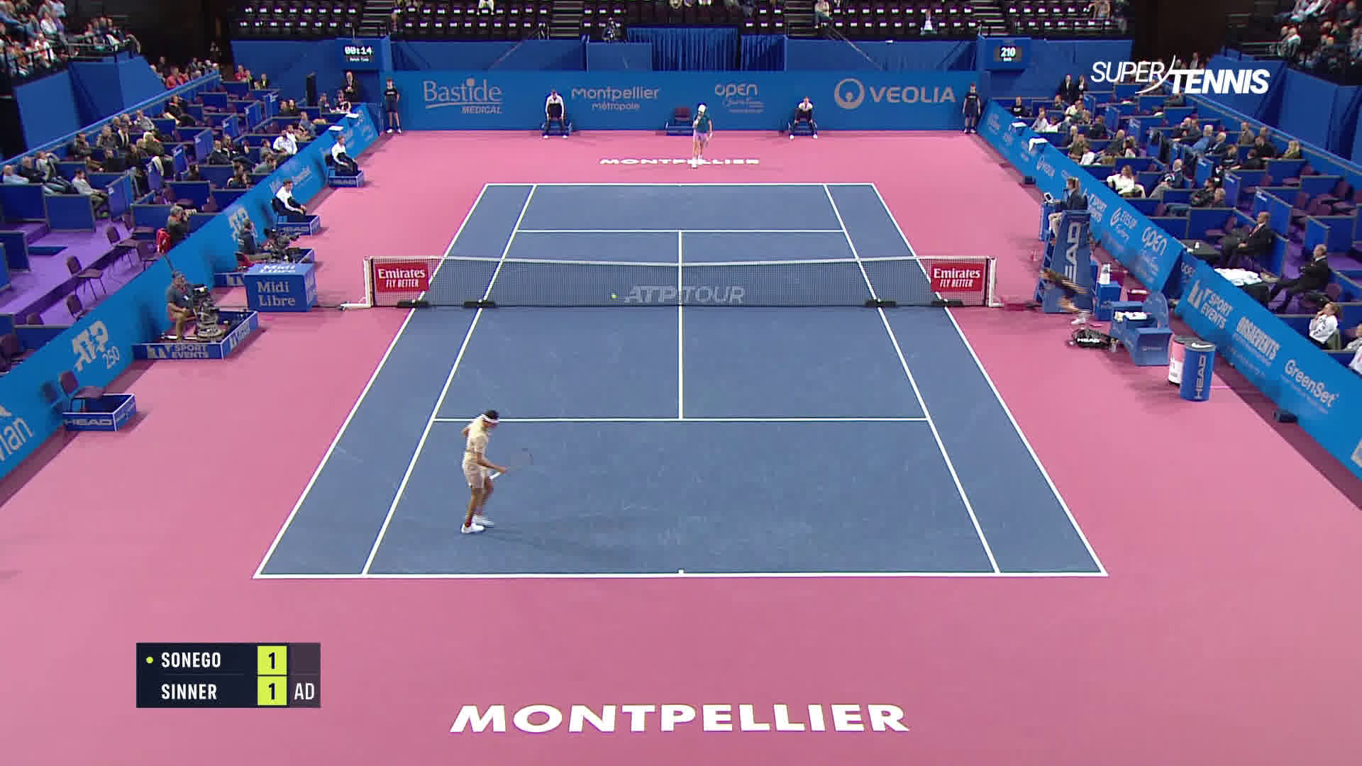 HL | ATP250 Montpellier QF - Sonego vs Sinner